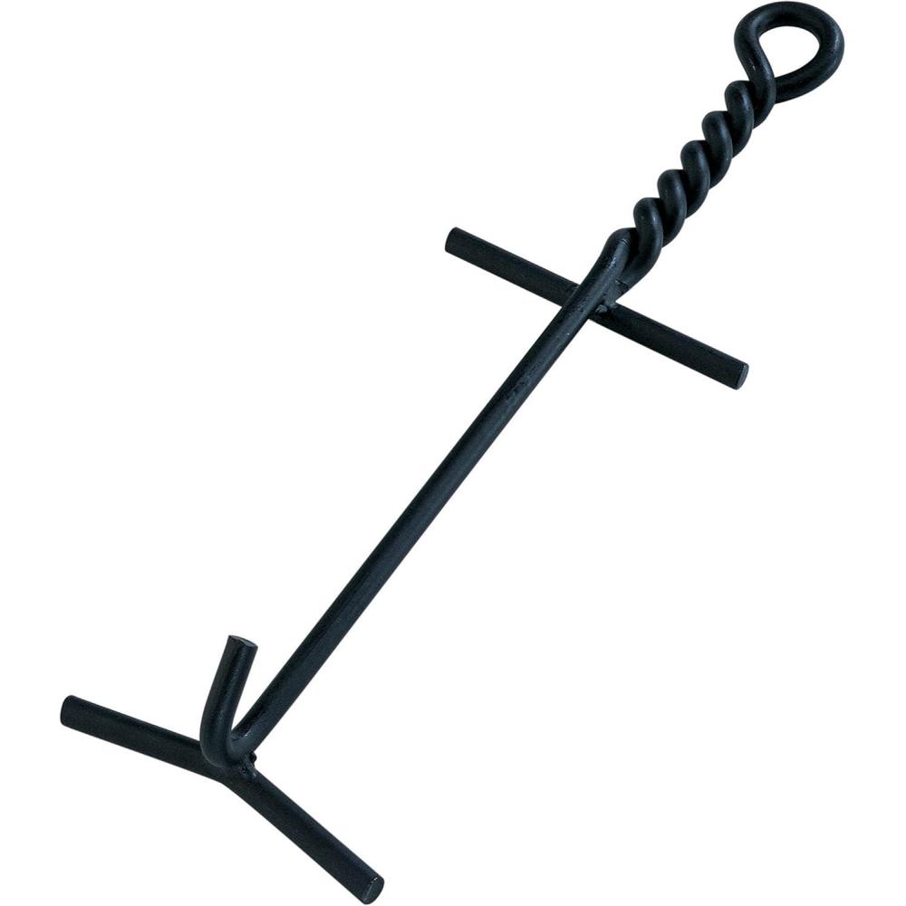 Lodge Camp Dutch Oven Lid Lifter. Black 9 mm bar Stock For Lifting ...
